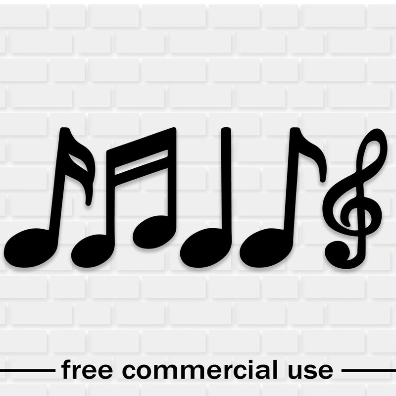 Free Music Notes Clip Art - Etsy