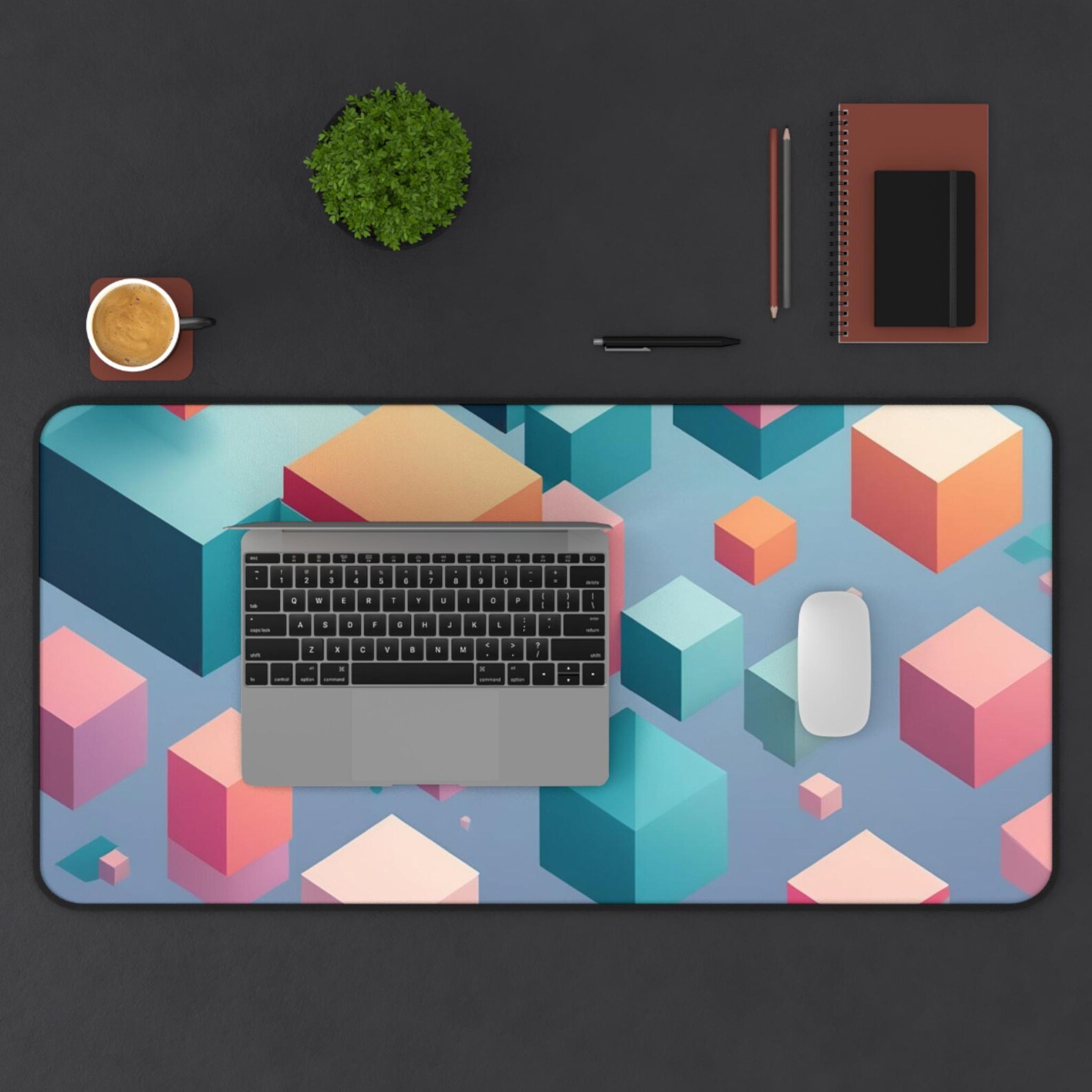 Colorful Desk Mat - Etsy