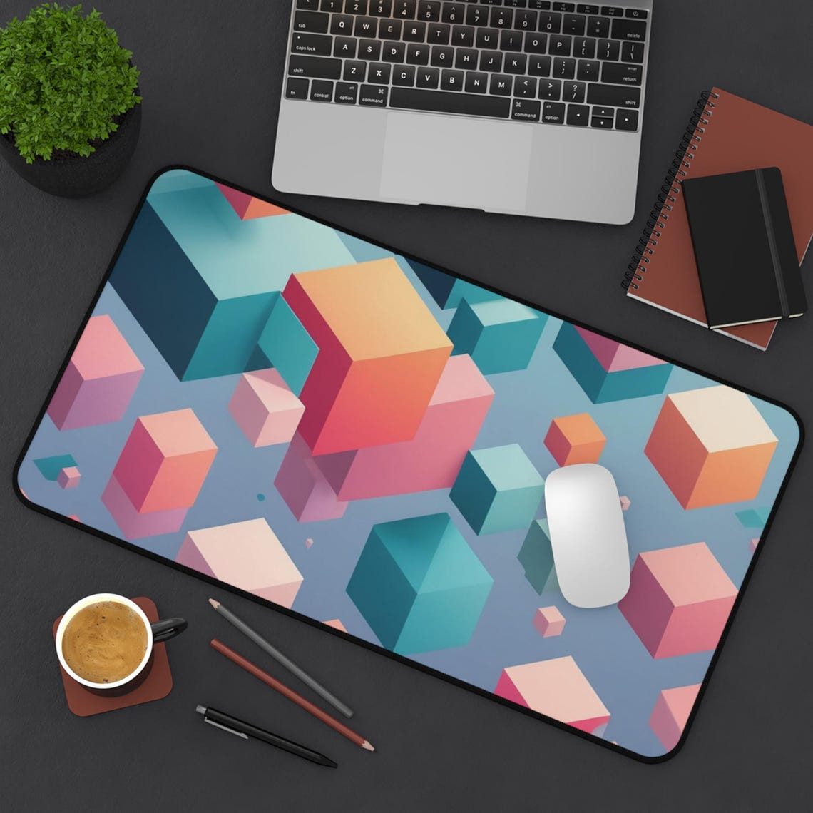 Colorful Desk Mat - Etsy
