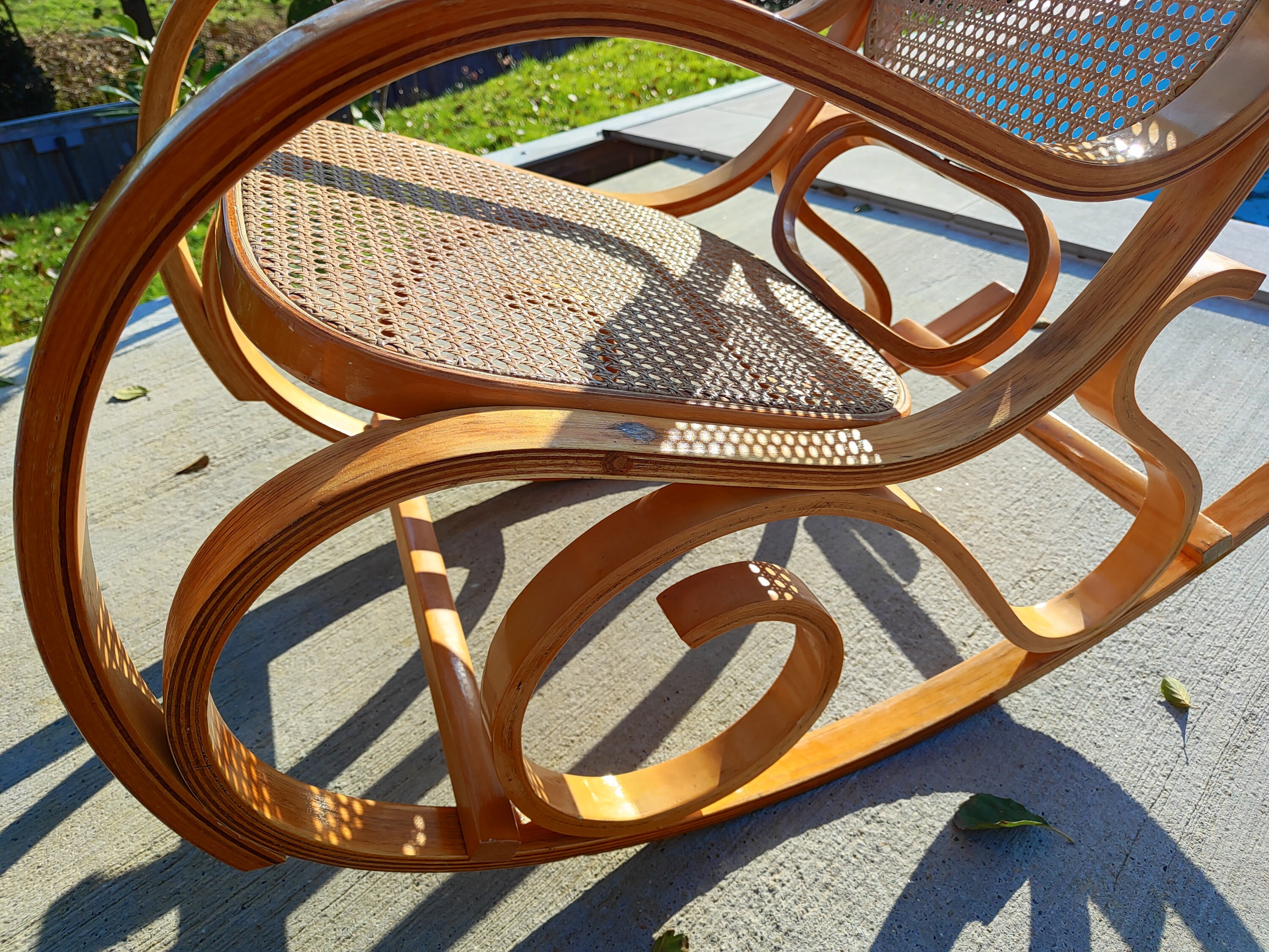 Bentwood Rocking Chair /rocking Chair / Retro Rocking Chair / Old ...