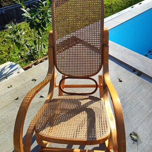 Bentwood Rocking Chair /rocking Chair / Retro Rocking Chair / Old ...