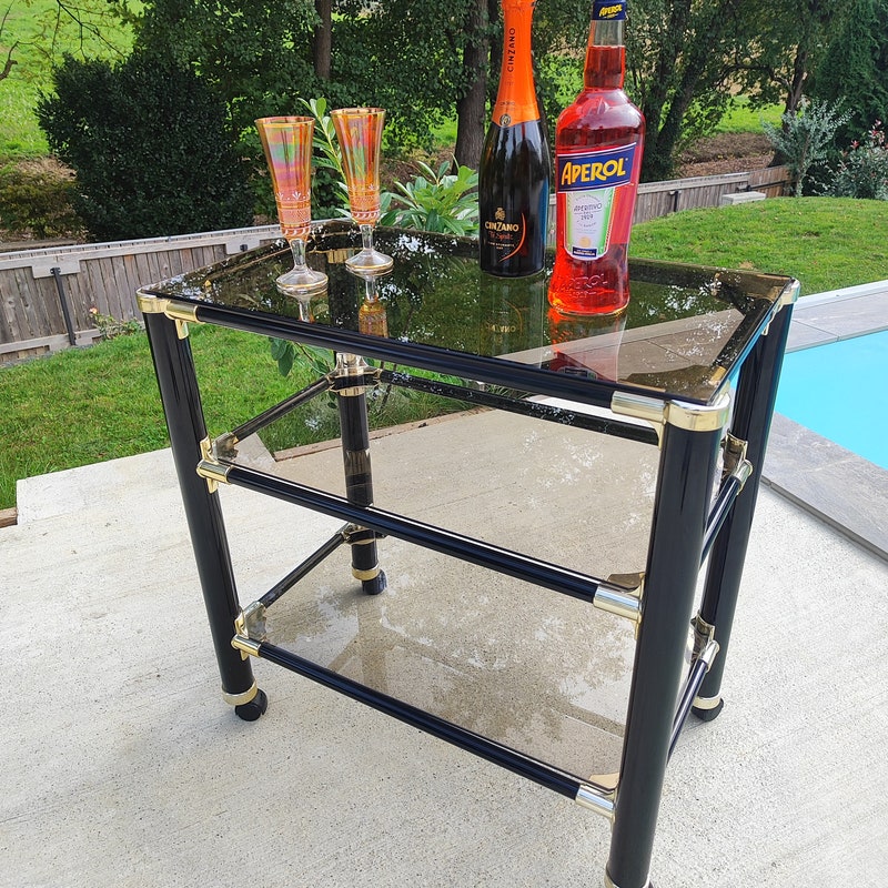 Vintage Bar Cart - Etsy
