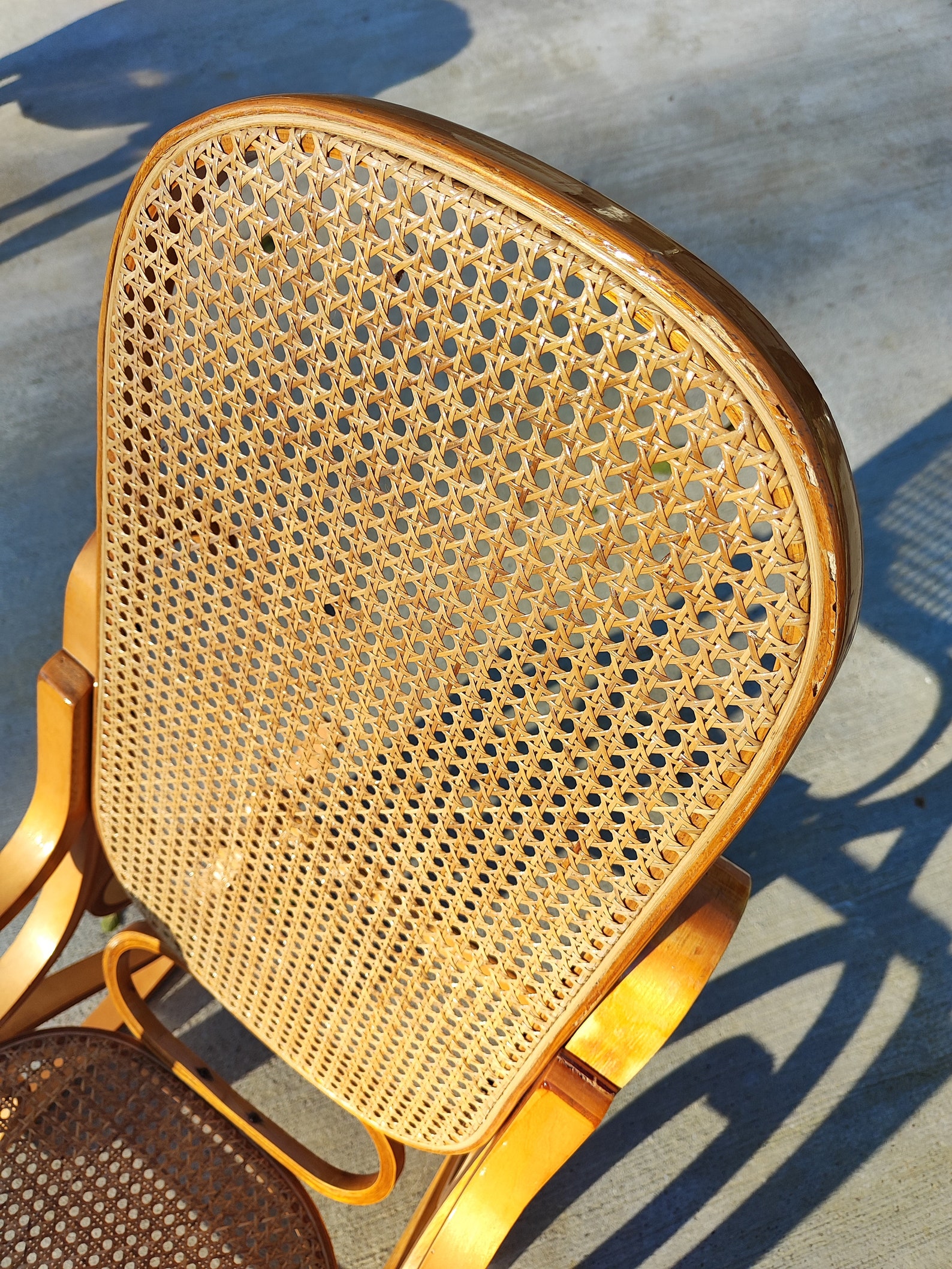 Bentwood Rocking Chair /rocking Chair / Retro Rocking Chair / Old ...