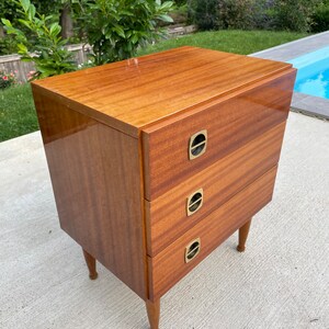 Bedside Table / Vintage Night Table / 70s / Mid-century/retro ...