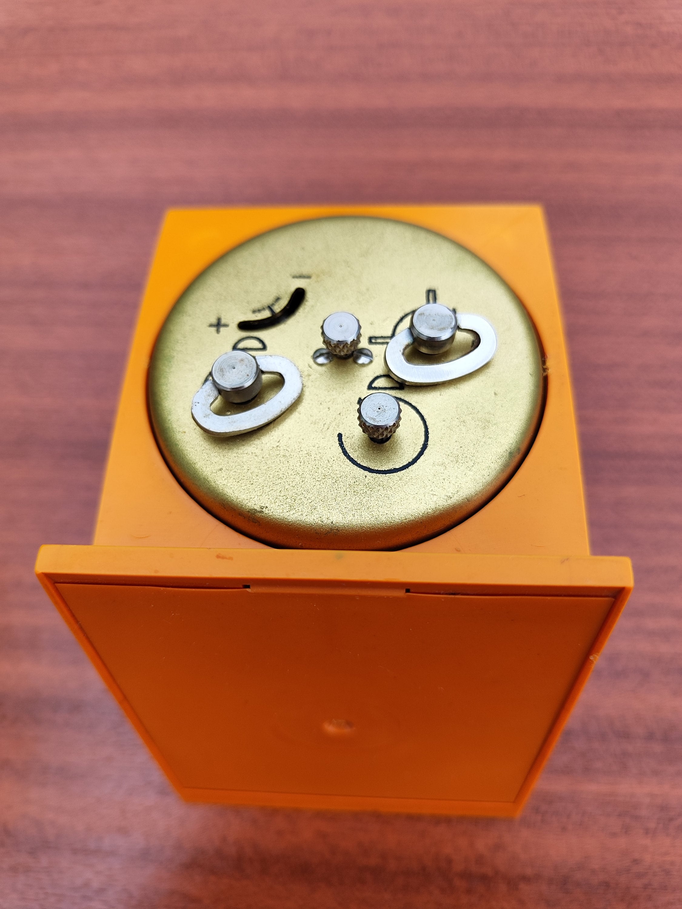 1970s Alarm Clock, Made in Yugoslavia / 70s Space Age Table Clock ...