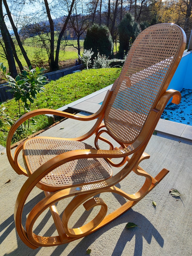 Bentwood Rocking Chair /rocking Chair / Retro Rocking Chair / Old ...