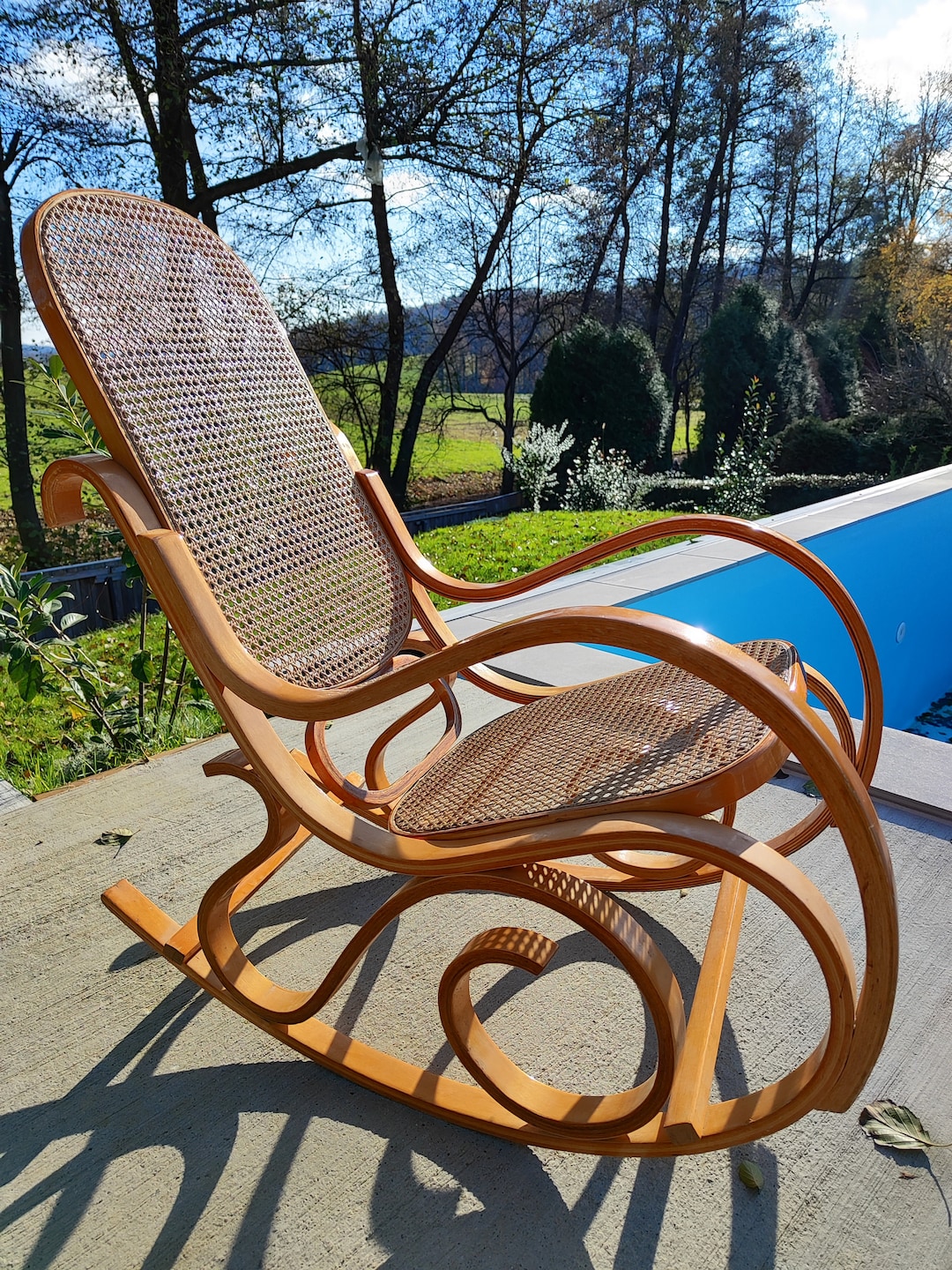 Bentwood Rocking Chair rocking Chair Retro Rocking Chair Old Rocking Chair Elegant Rocking Chair Beautiful yugoslavian 80s Etsy