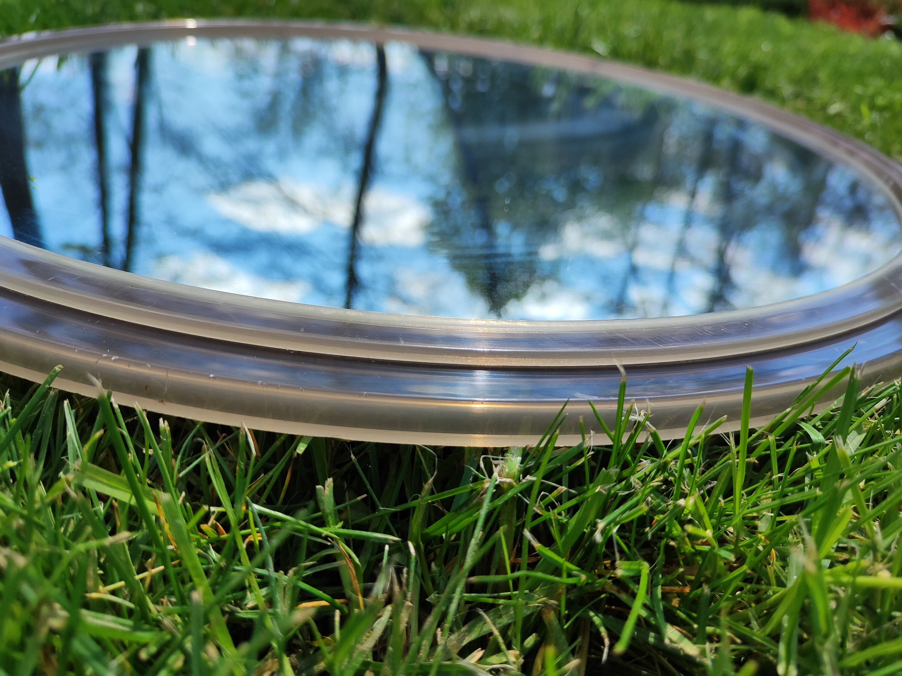 Vintage Smoked Plastic Mirror/mid Century Modern Mirror/retro Mirror ...