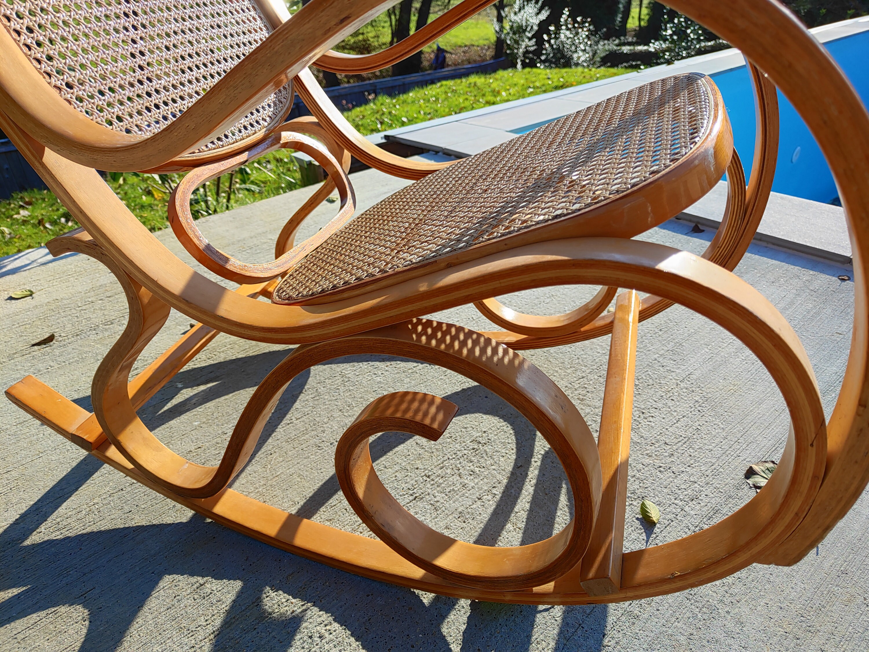 Bentwood Rocking Chair /rocking Chair / Retro Rocking Chair / Old ...