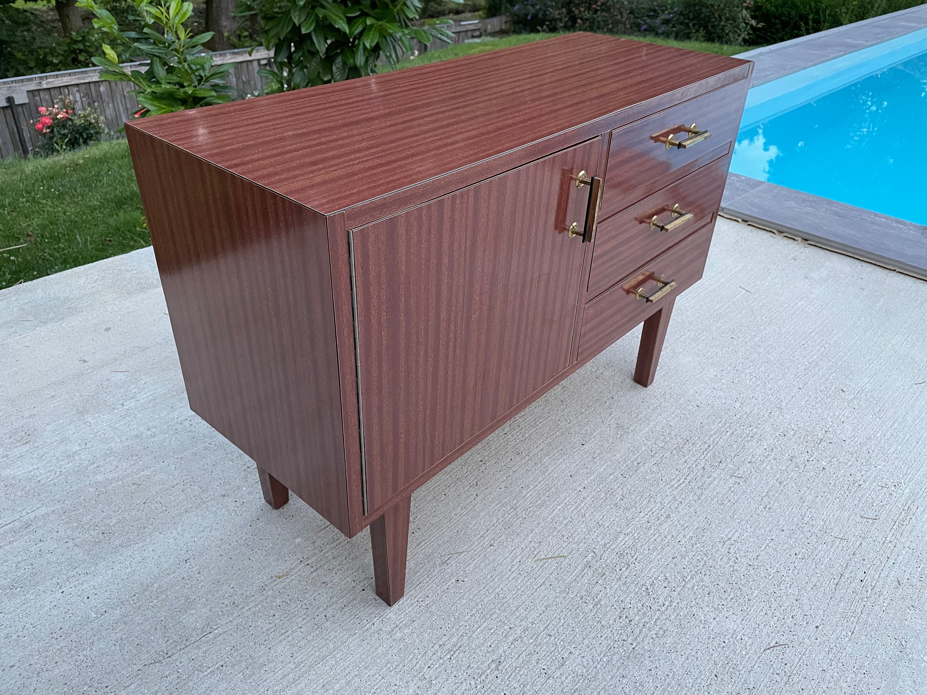 Vintage Sideboard / Cabinet Sideboard / 1950s / Retro Sideboard / Retro ...