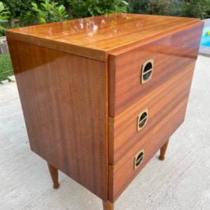 Bedside Table / Vintage Night Table / 70s / Mid-century/retro ...