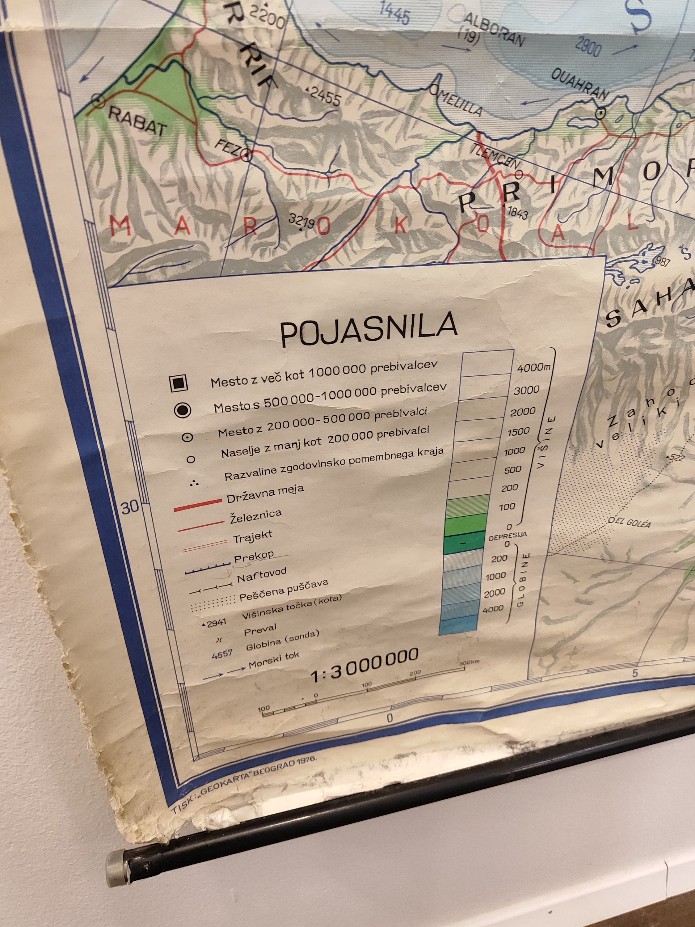 Map of Europe/old School Poster/school Supplies/learning Accessory ...
