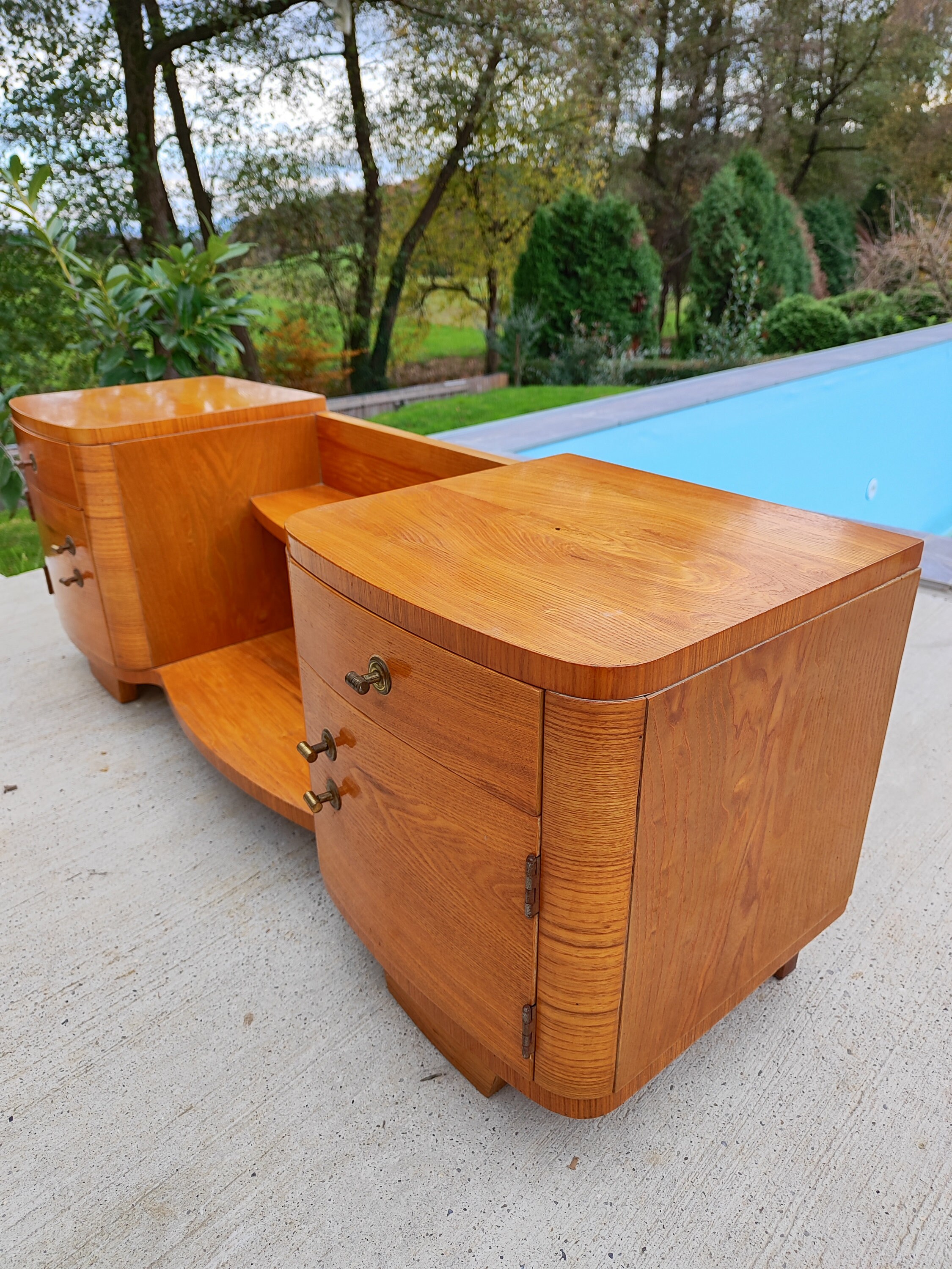 Art Deco Sideboard/retro Side Table/vintage Console/cabinet/1960s ...