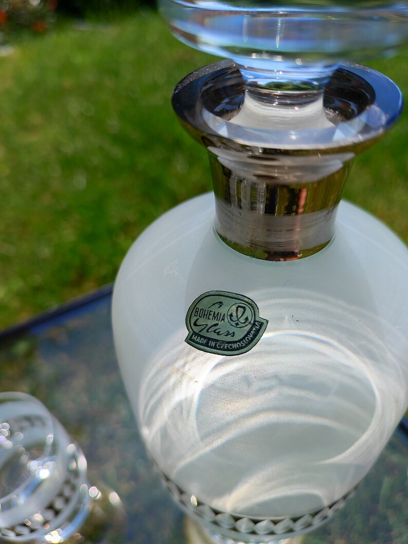 Retro Bottle/decanter/vintage Brandy Bottle/1970s/bottle With Five ...