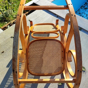 Bentwood Rocking Chair /rocking Chair / Retro Rocking Chair / Old ...