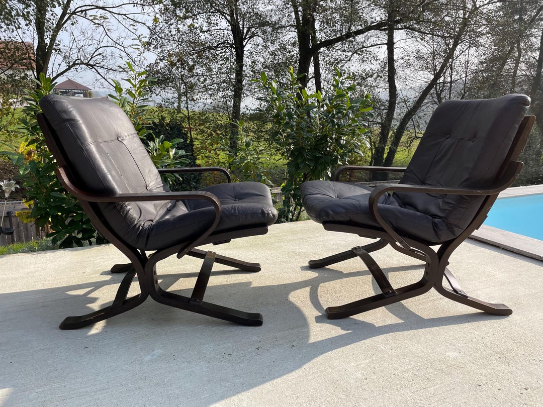 Design Lounge Chairs/set of 2/siesta Lounge Chairs/retro Lounge Chairs ...