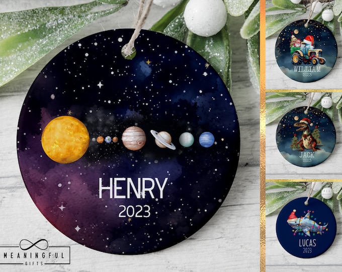 Mini Solar System Planet Ornament Set CLAY Handmade - Etsy