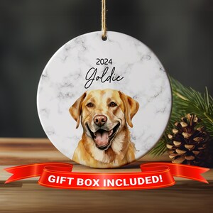 Labrador Ornament, Labrador Christmas Ornament, Labrador Retriever ...