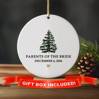 Personalised Parents of the Bride Gift, Custom Bride, Groom and Parents ...