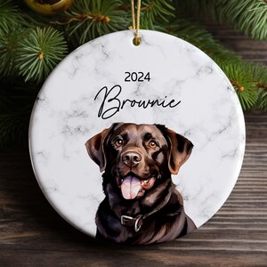 Labrador Ornament, Labrador Christmas Ornament, Labrador Retriever ...