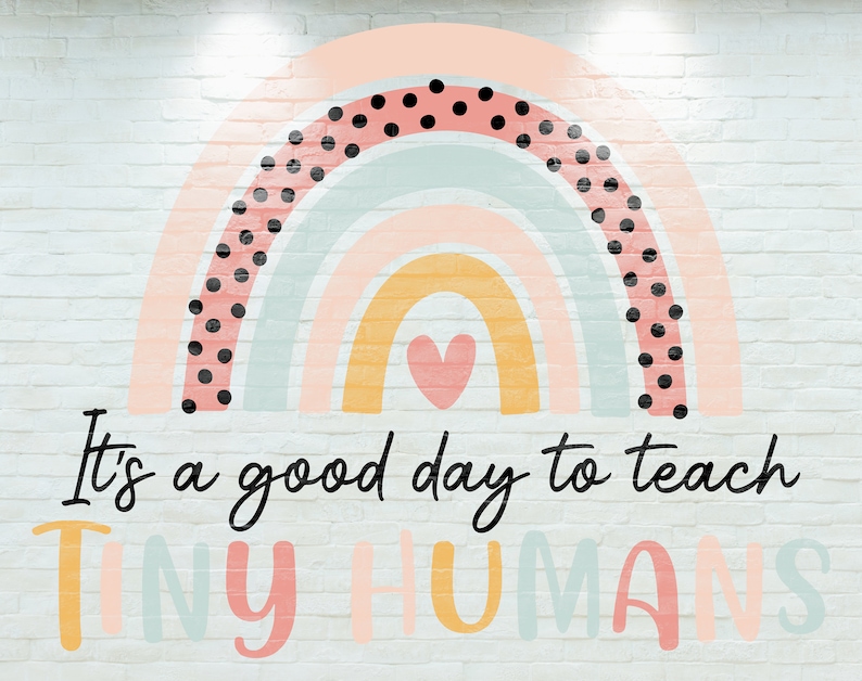 It's a Good Day to Teach Tiny Humans SVG - Etsy