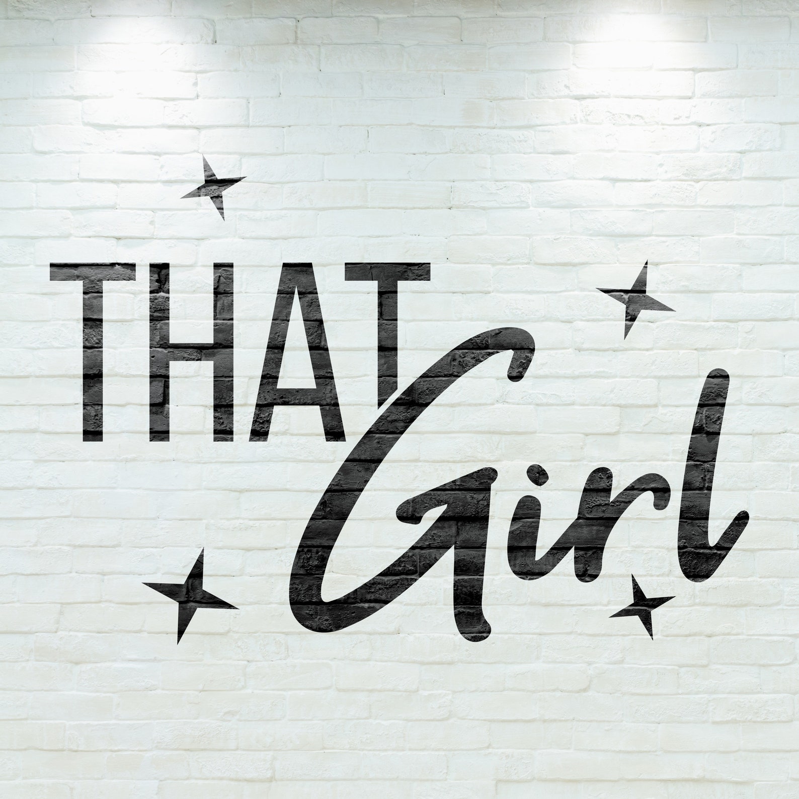 That Girl SVG - Etsy