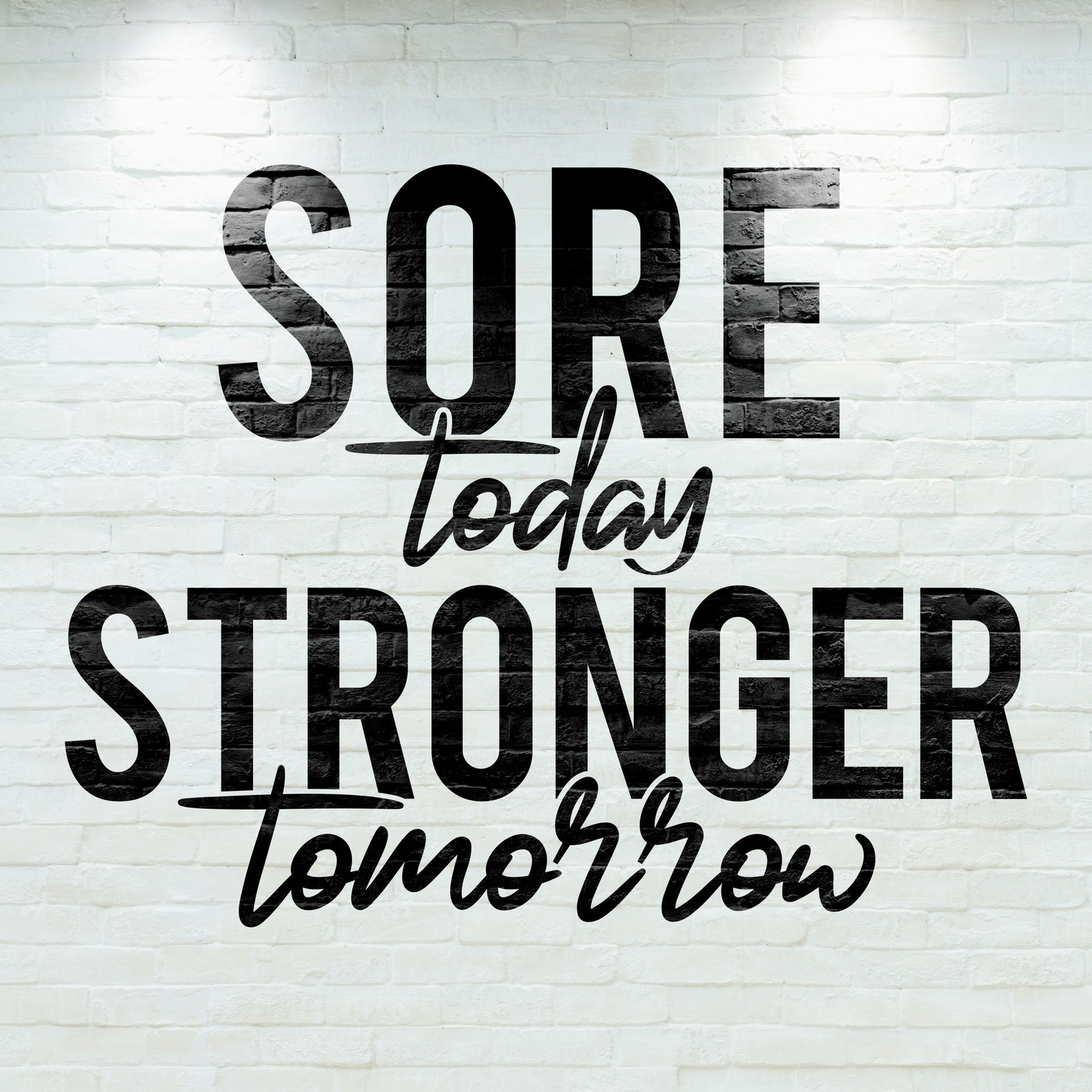 Sore Today, Stronger Tomorrow SVG - Etsy