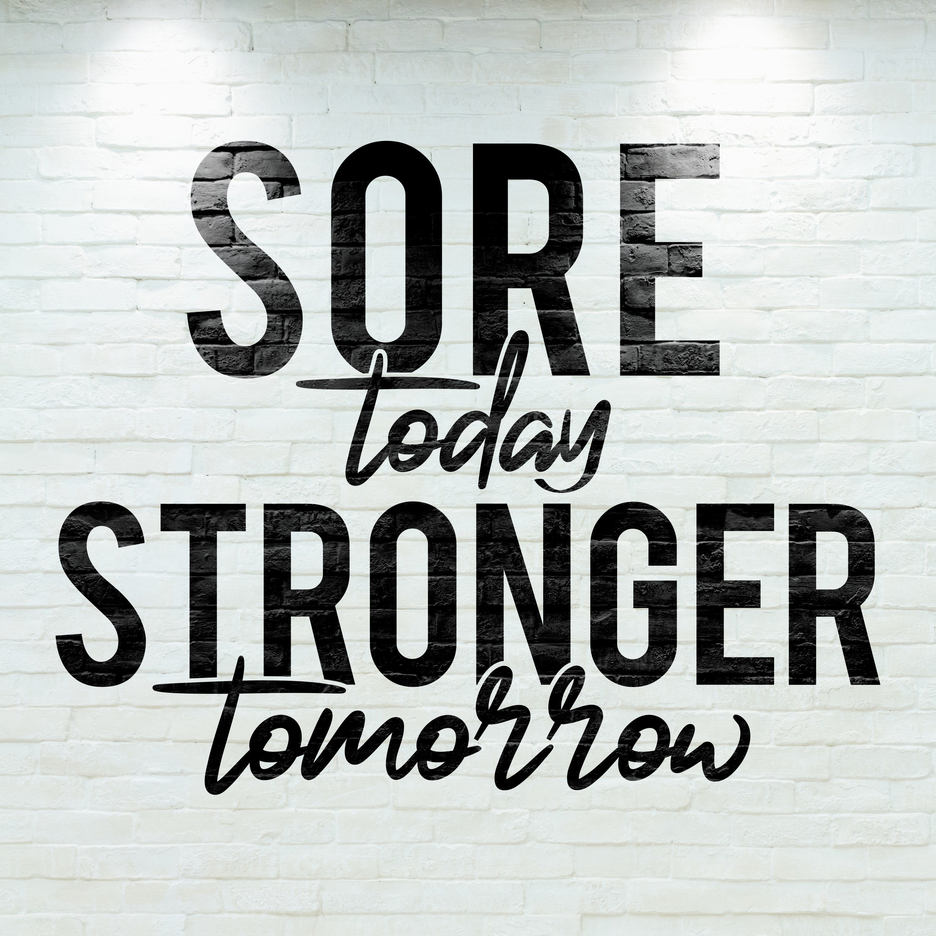 Sore Today, Stronger Tomorrow SVG - Etsy