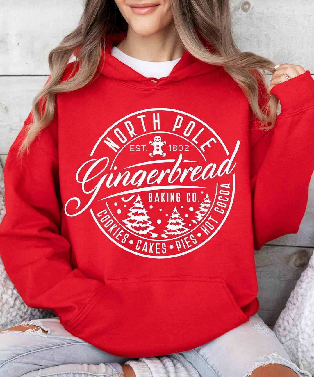 Gingerbread Sweatshirt Christmas Gingerbread Crewneck Gingerbread ...