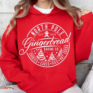Gingerbread Sweatshirt Christmas Gingerbread Crewneck Gingerbread ...