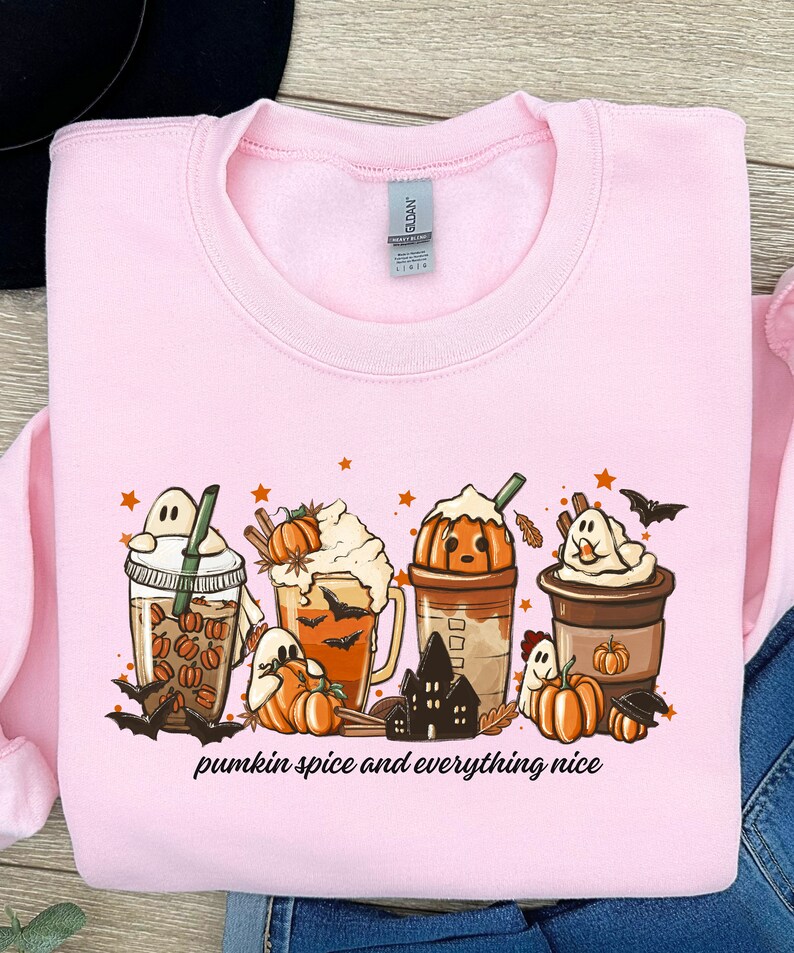 Gingerbread Christmas Coffee Cookies Sweatshirt, Cute Women's Christmas ...