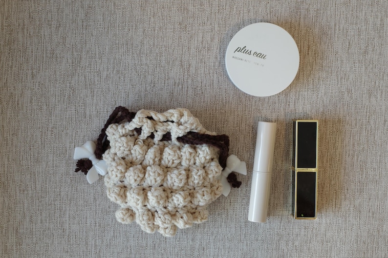 20 Minute Popcorn Pouch Pattern, Easy for Beginner, Crochet Pattern ...