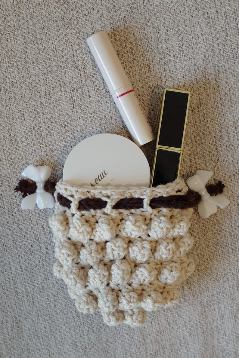 20 Minute Popcorn Pouch Pattern, Easy for Beginner, Crochet Pattern ...