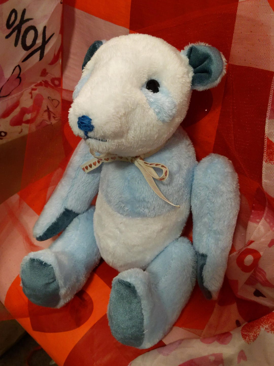 Mr. Panda Bear Plushie - Etsy