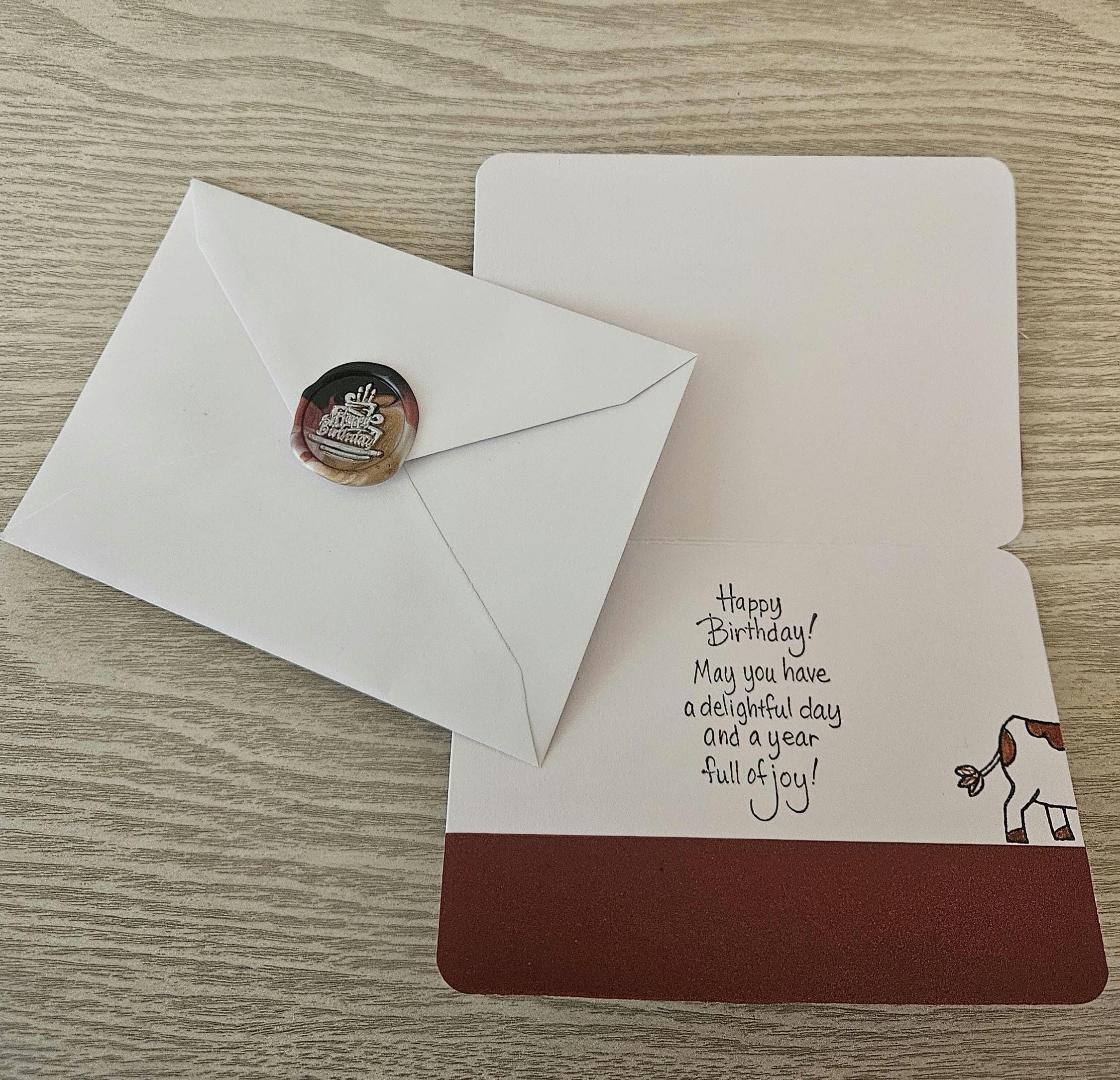 Holy Cow Birthday Card - Etsy