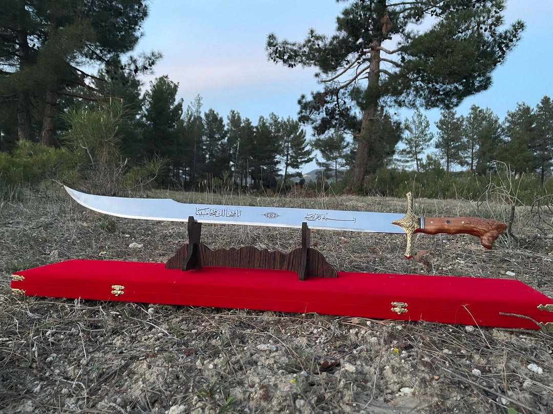 Handmade Wolf Head Handle Sword With Giftbox Custom Gifts for Men ...