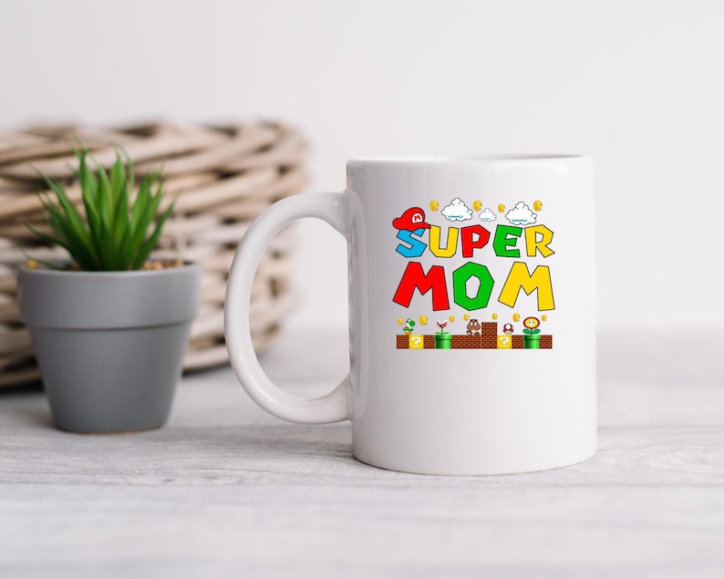 Super Mom Mug, Super Mom Canvas Tote Bag, Super Mom Coffee and Tea Gift ...