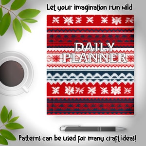 Winter Ugly Sweaters Digital Paper | Instant Download | Seamless ...