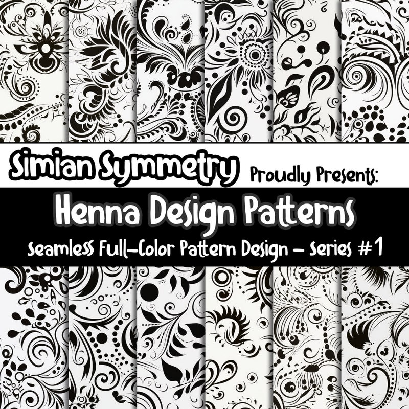 Henna Patterns - Etsy