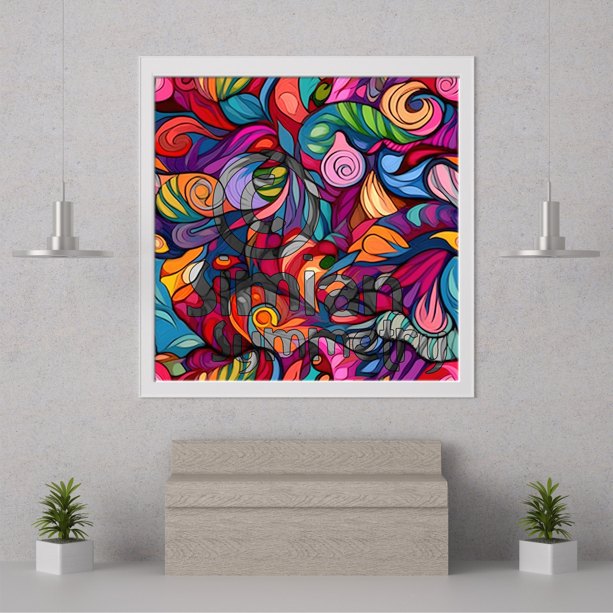 DIGITAL PAPER Colorful Joy Elements Series 1 Seamless - Etsy