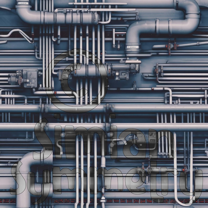 DIGITAL PAPER Electrical Conduit Series 1 Seamless Designs - Etsy