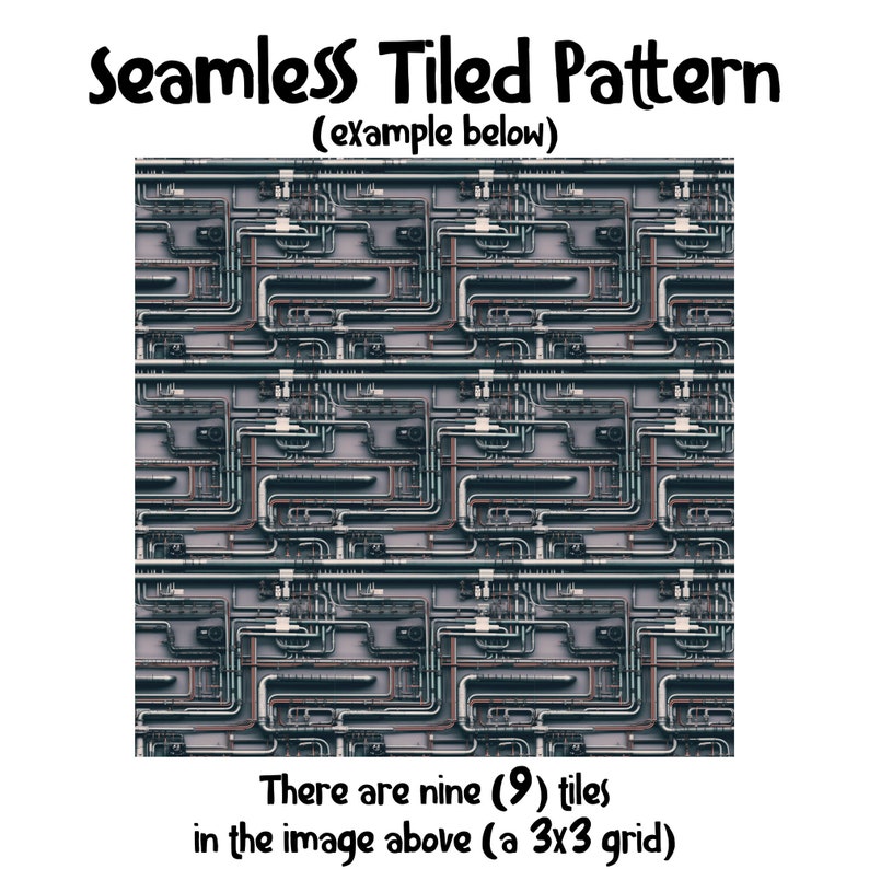 DIGITAL PAPER Electrical Conduit Series 1 Seamless Designs - Etsy