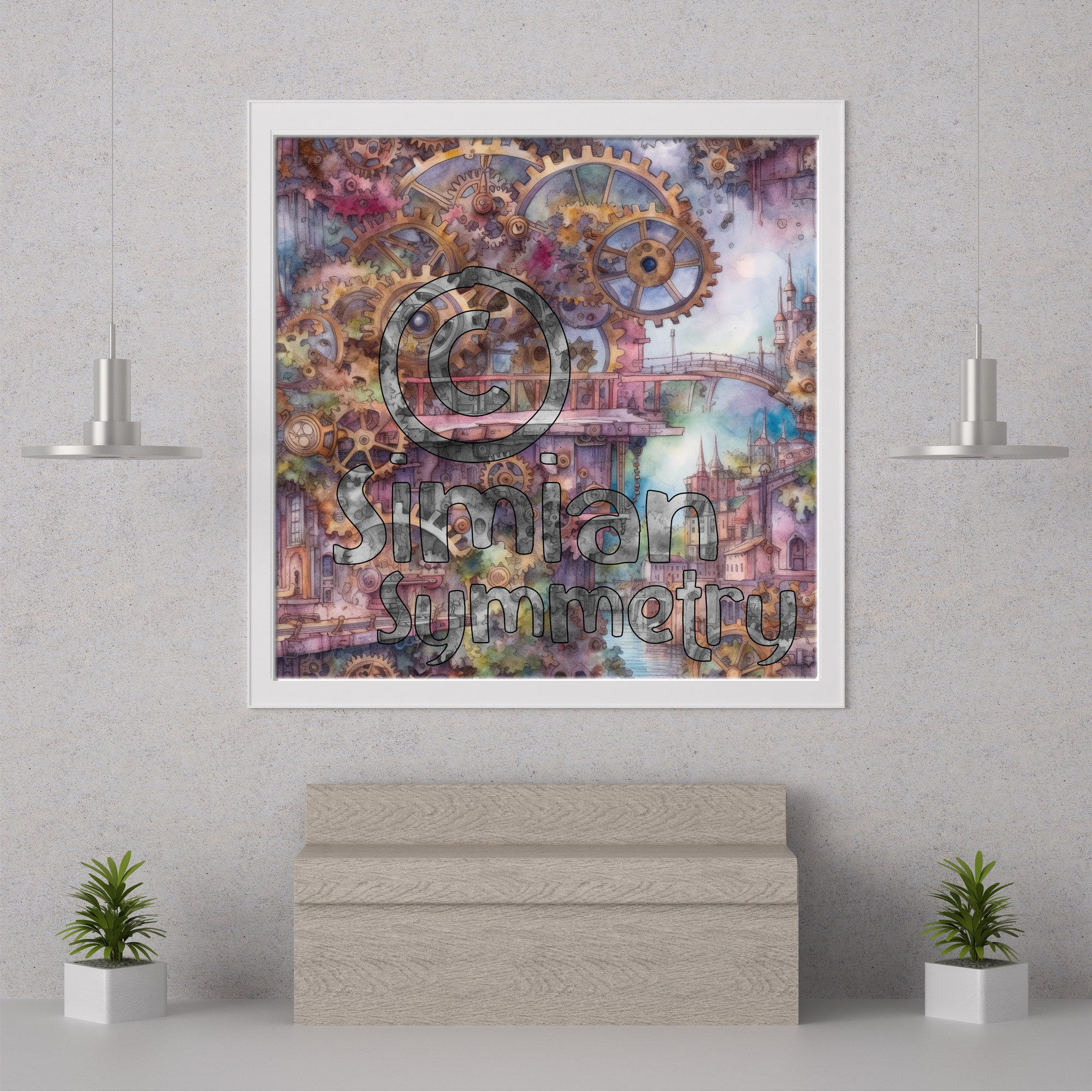 DIGITAL PAPER Steampunk Gears Series 1 Seamless Designs - Etsy