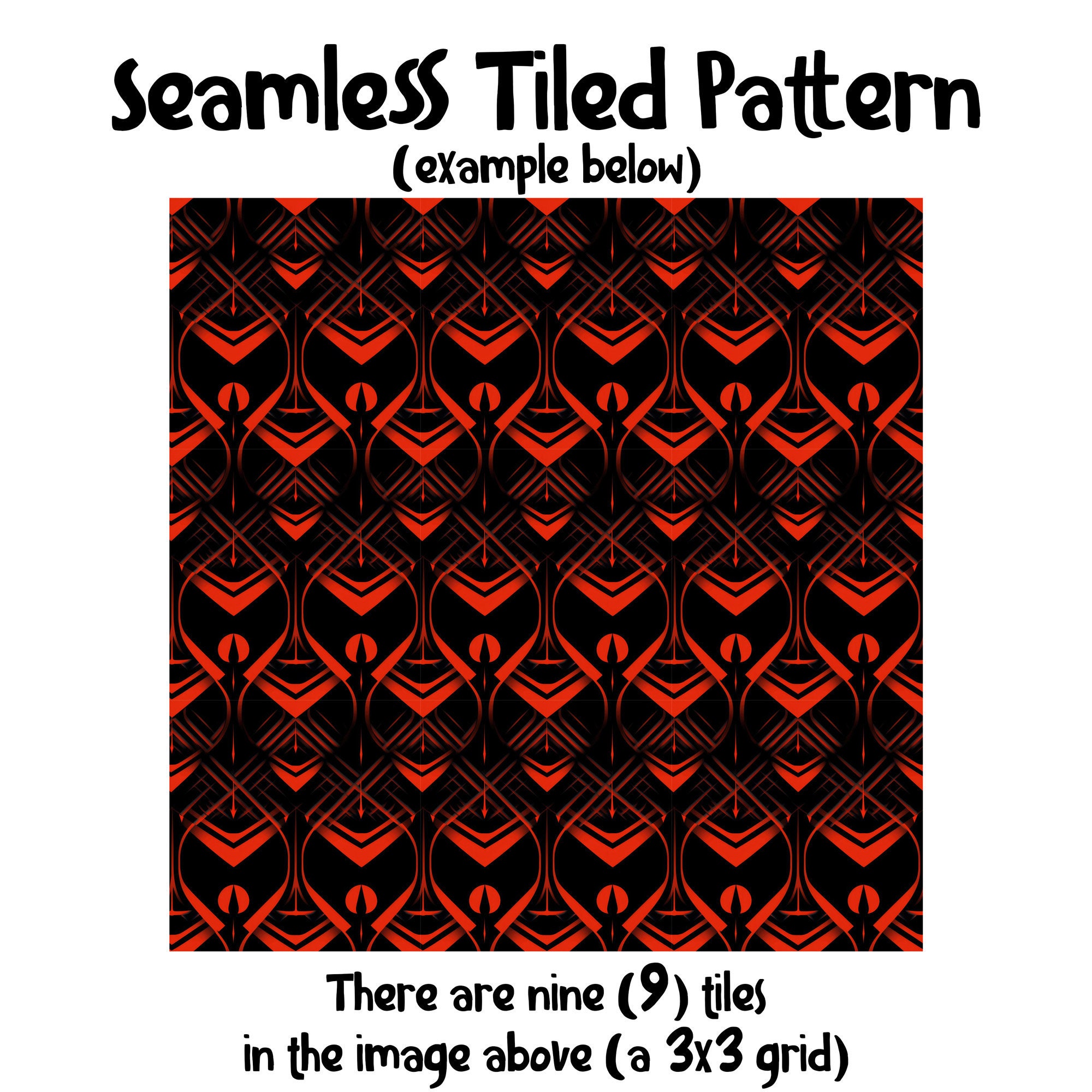 DIGITAL PAPER Dystopian Dark Patterns Series 1 Seamless Designs Twelve ...