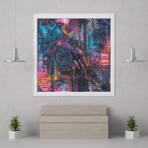 Cyberpunk Neon Digital Paper | Cyberpunk Neon Seamless | Cyberpunk Neon ...