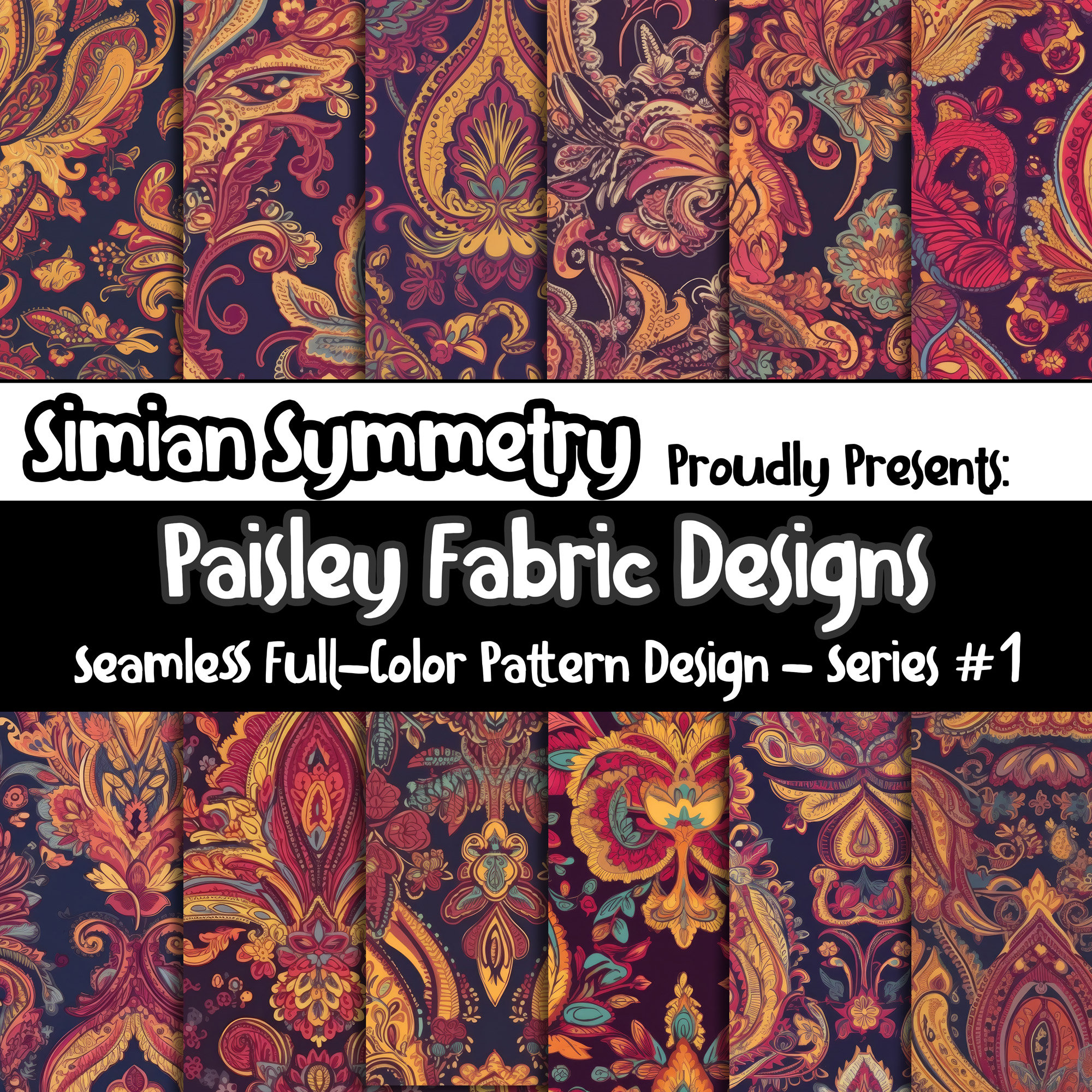 Flow With Paisley Pattern