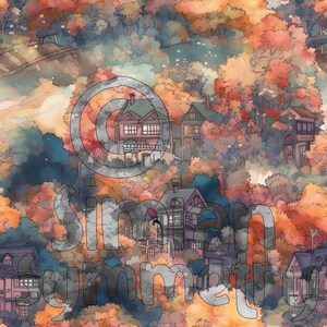 Anime Scenes Digital Paper | Neko Seamless Design | Anime Repeating ...