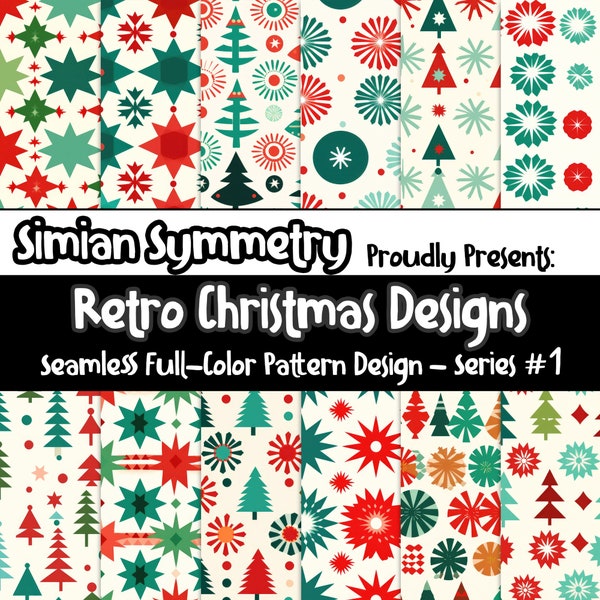 Digital Vintage Retro Craft Paper - Etsy