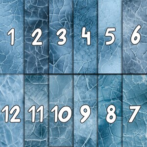 DIGITAL PAPER Frozen Cracked Ice Sheet Series 1 | Seamless Designs ...