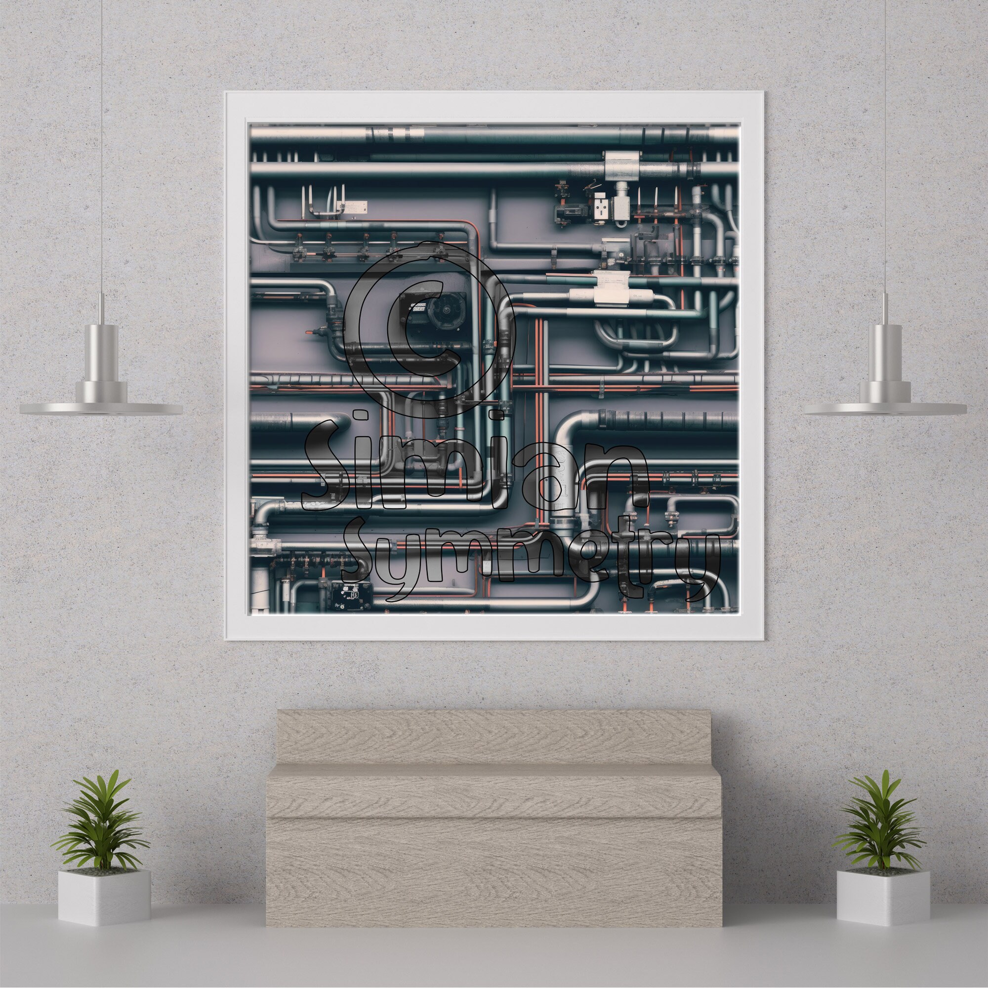 DIGITAL PAPER Electrical Conduit Series 1 Seamless Designs - Etsy